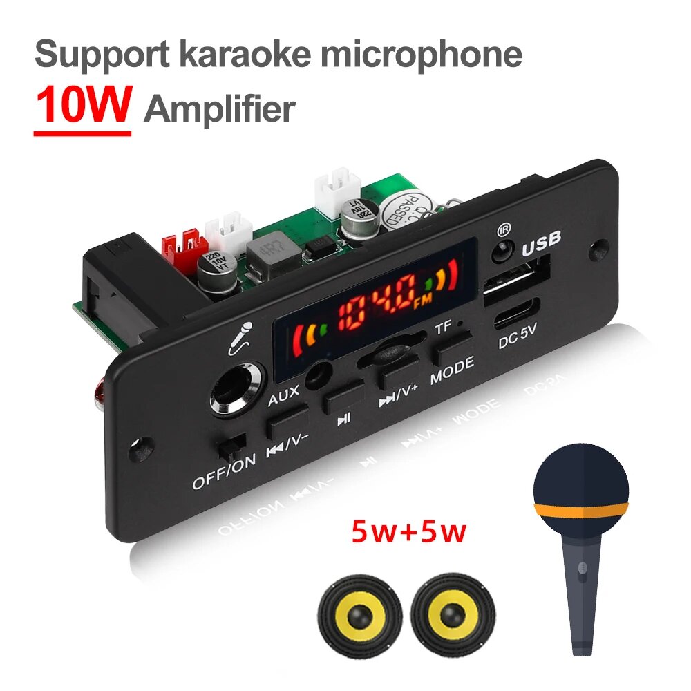 KEBIDU JQ-D129BT Bluetooth MP3 плеер