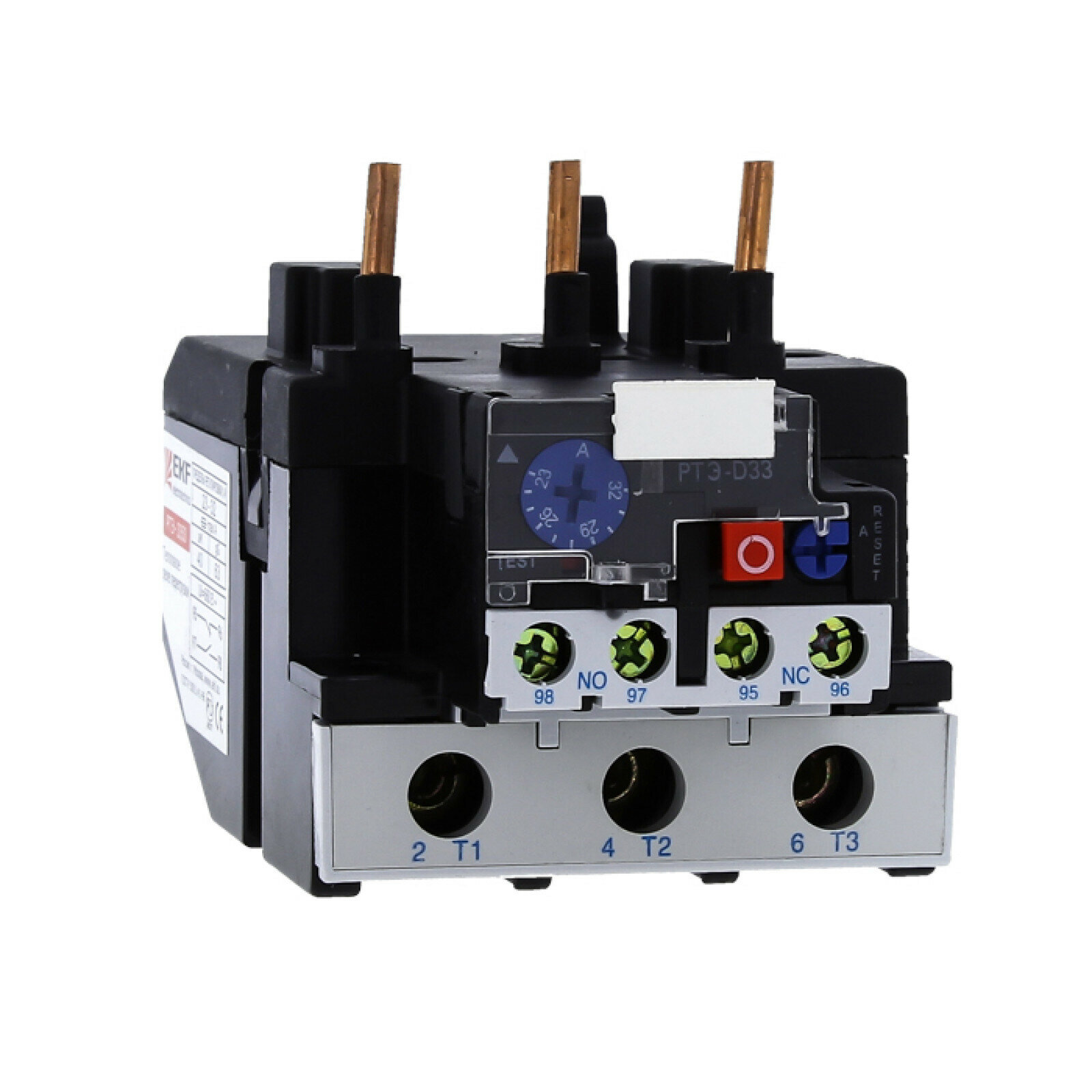 Реле тепловое РТЭ-3355 30-40А EKF PROxima - 1 шт