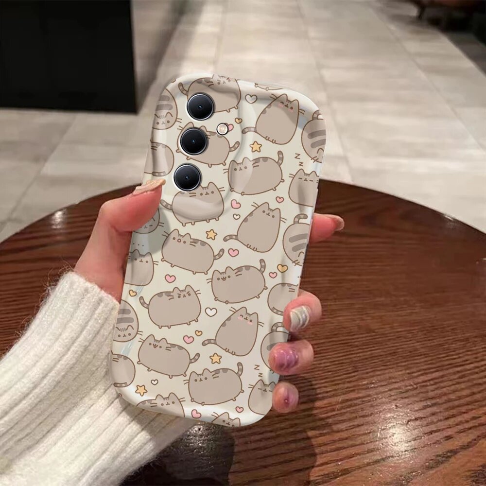 Чехол Pusheen Cat для Samsung A35 5G, NYGDB-29cc24050605