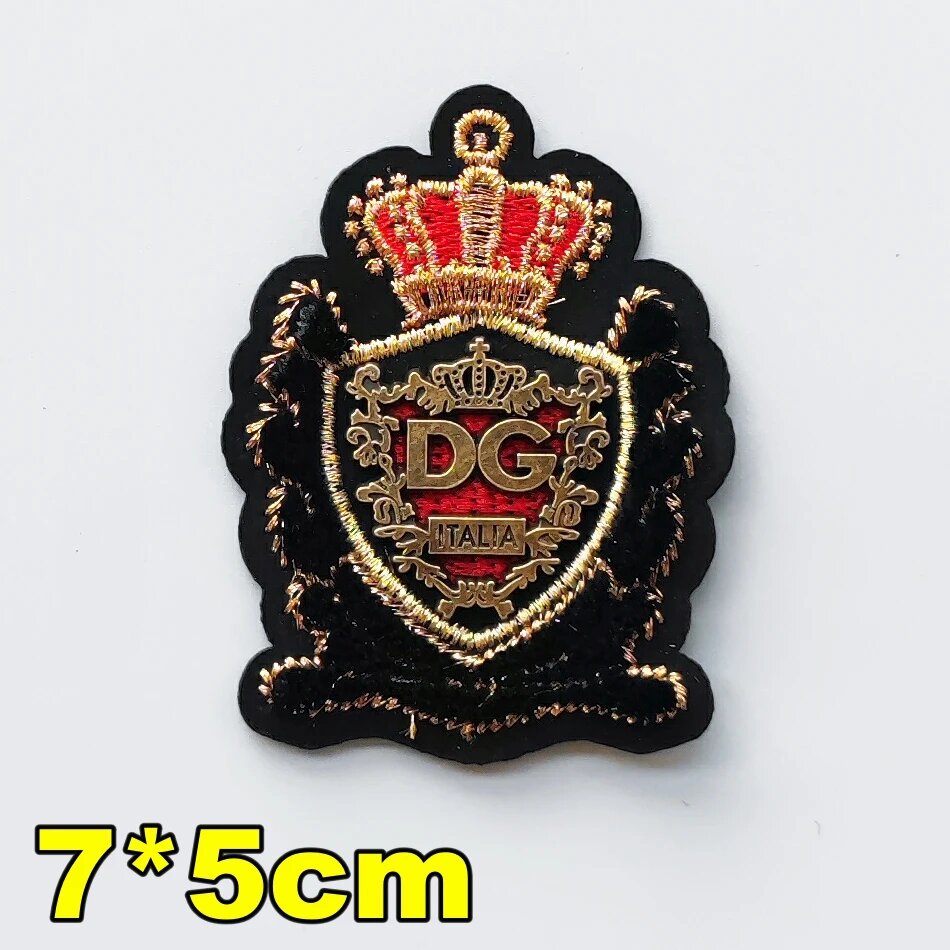 Металлическая нашивка VIPOINT WF228123 с вышивкой Черный, 2