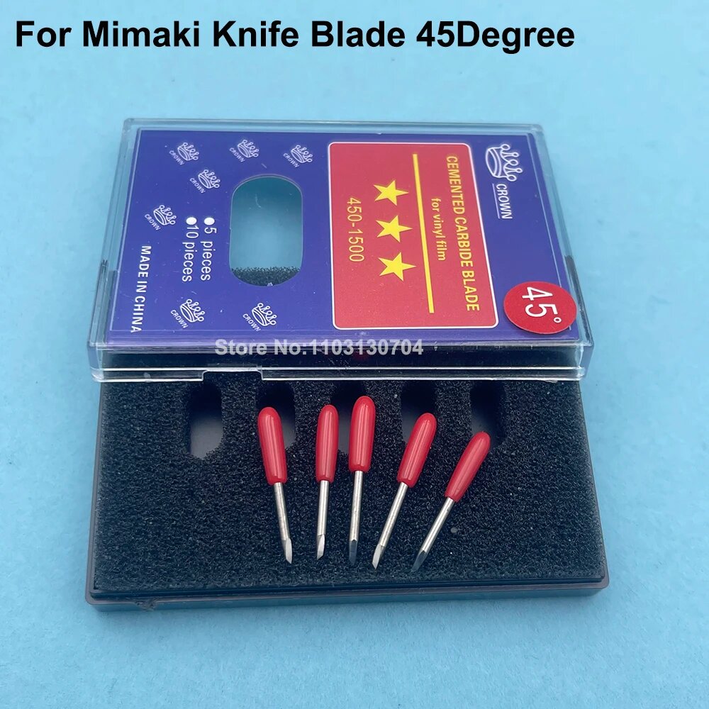 10 шт. Лезвия для плоттера Mimaki HWYKJM 30/45/60 градусов 450degree