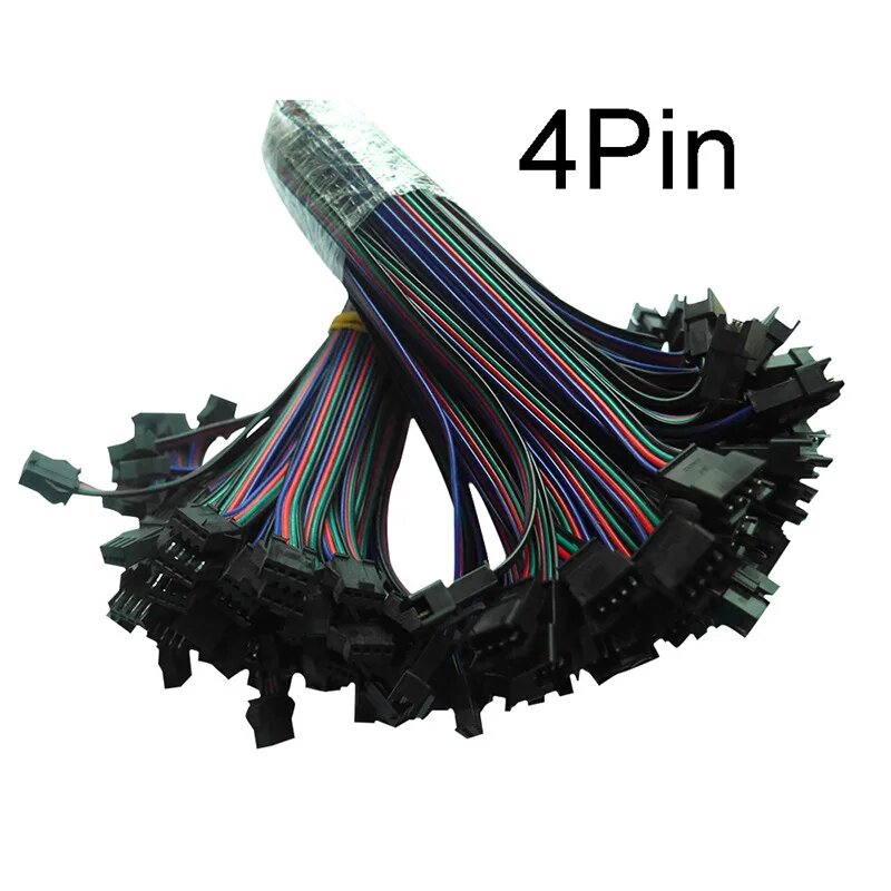 5 шт. JST 4pin разъемы для светодиодной ленты