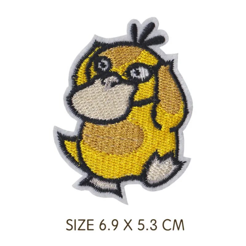 Нашивка Покемон Psyduck, Желтый, pkq-5