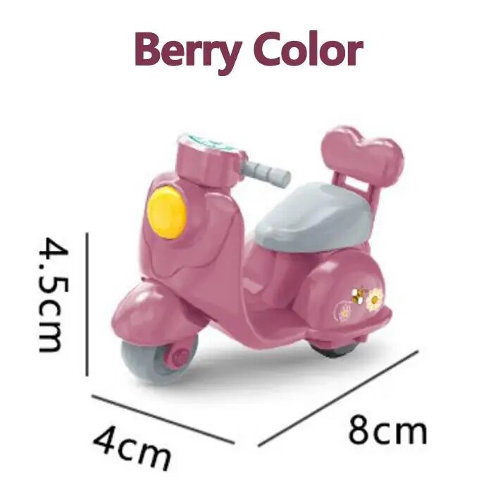 Мотоцикл игрушечный Berry Color-B, 8x4x4.5 см