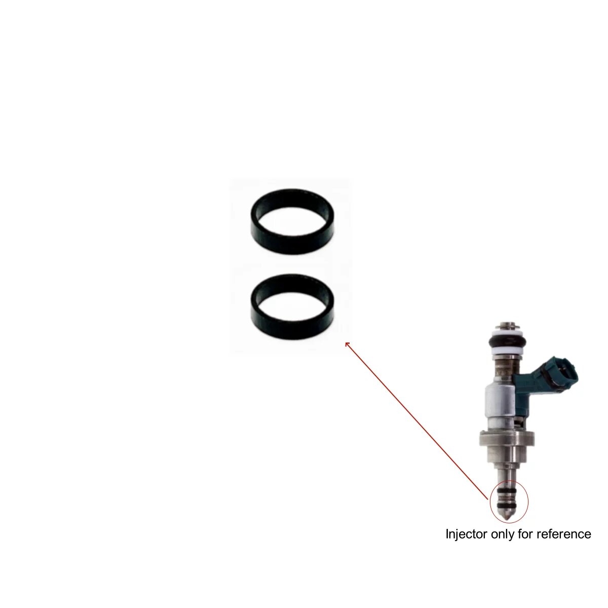 Лидер продаж, уплотнение из птфэ топливной форсунки GDI для Lexus IS250 2006-2015 2.5L GS300 2006 3.0L, часть 23250-31020 (AY-P3211) 100pcs