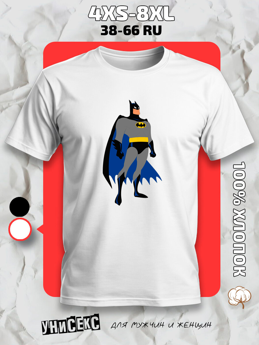 Футболка с принтом Бэтмен