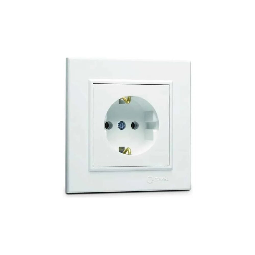 Розетка MAKEL с/з (Керамика) СП Karea 16А IP20 белый 56001008