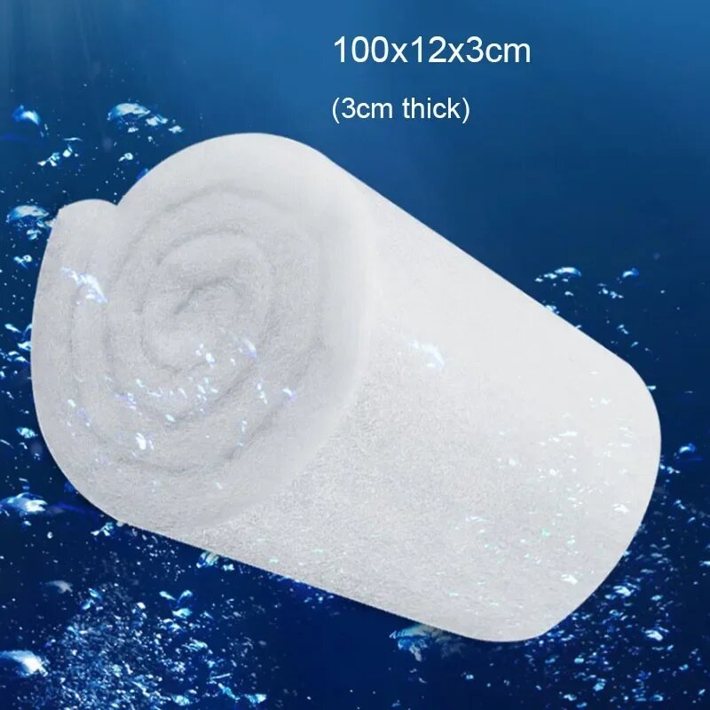 Биофильтр для аквариума ZHIYANG, Белый 100x12x3 см
