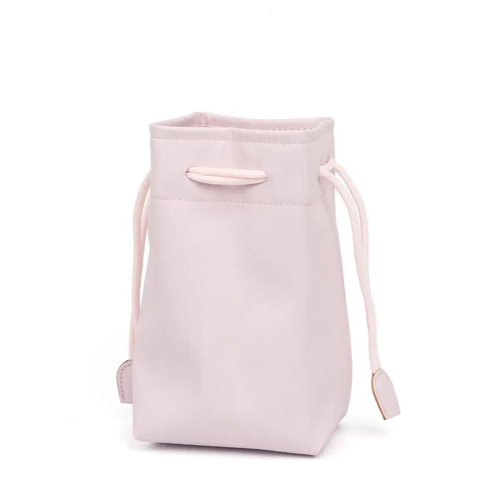 Сумка на шнурке Pink для Instax Mini из искусственной кожи