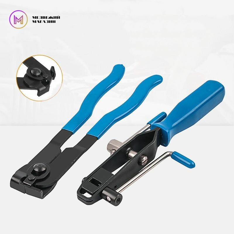 Приспособление для установки ленточных хомутов шруса, в блистере 2 шт