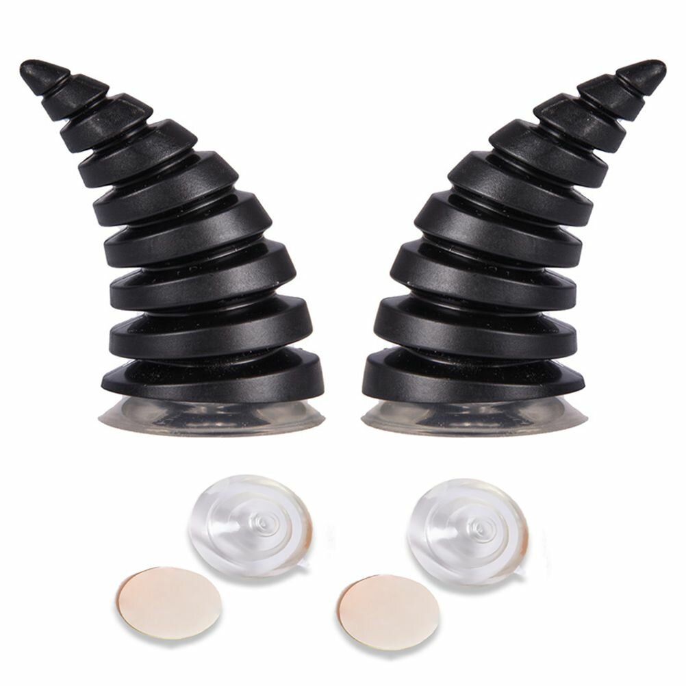 Шлем Дьявольские рога, аксессуар на присоске для лыжного мотоциклетного шлема, 2 шт.