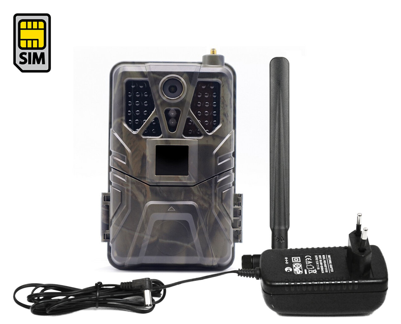 4k камера для дома Филин Model: HC-910 LTE-Pro-4K (с голограммой) - фотоловушки для охраны дачного участка с приложением Sun tek cam и облаком