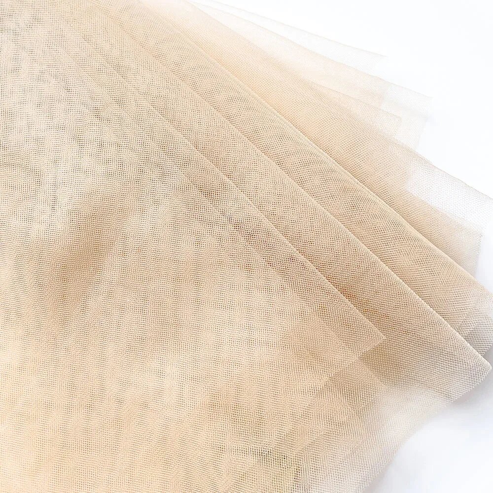 Нейлоновая сетка телесного цвета для пошива 90x155cm(35inx61in), Skin nude