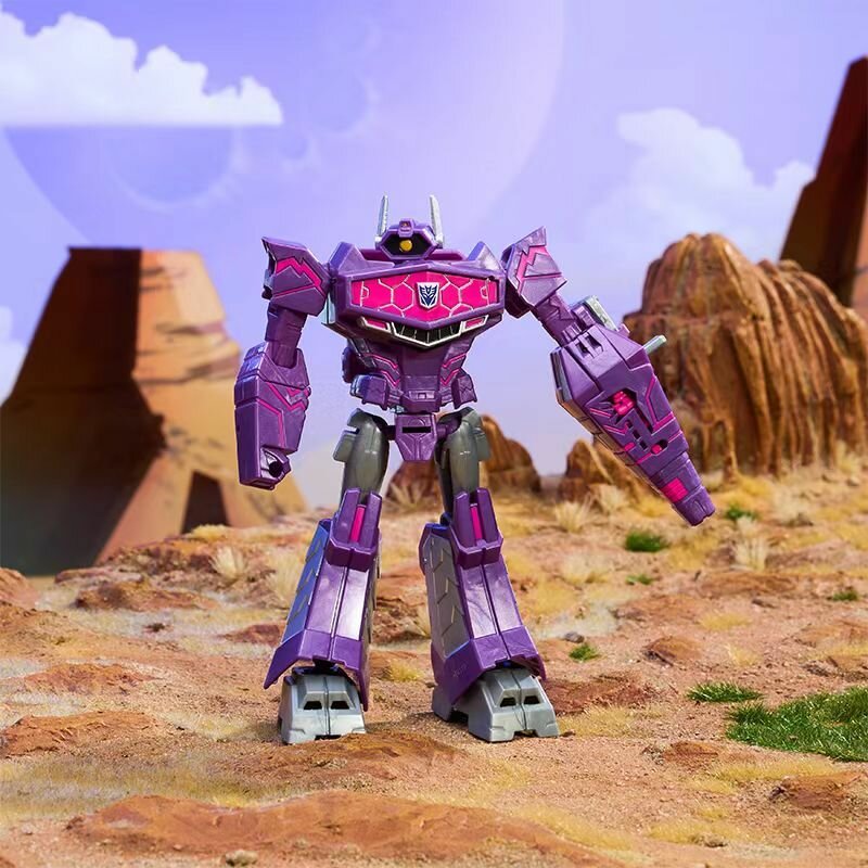 Трансформеры игрушки Nezha: Transformers Deception Shockwave 18cm E4319 — фото 1