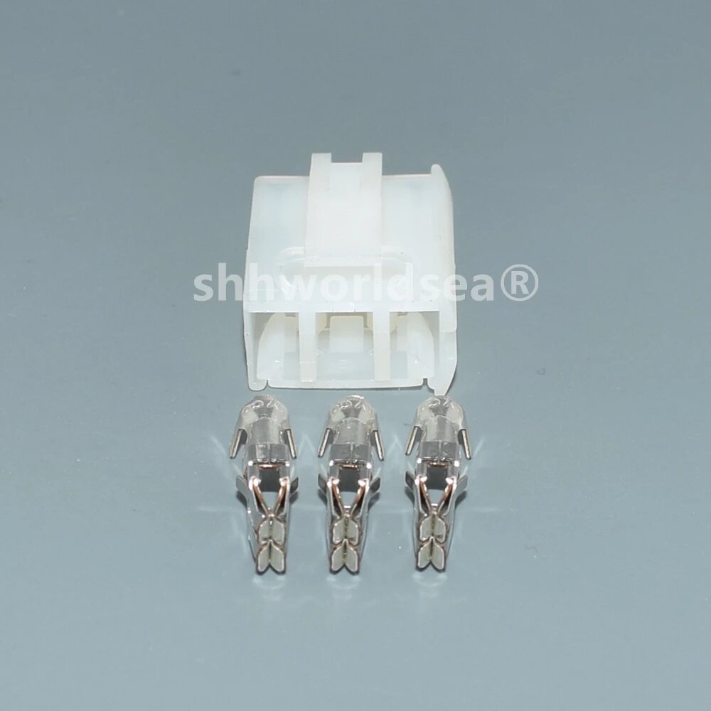 Shhworldsea 3pin 6.3мм разъем для Skoda