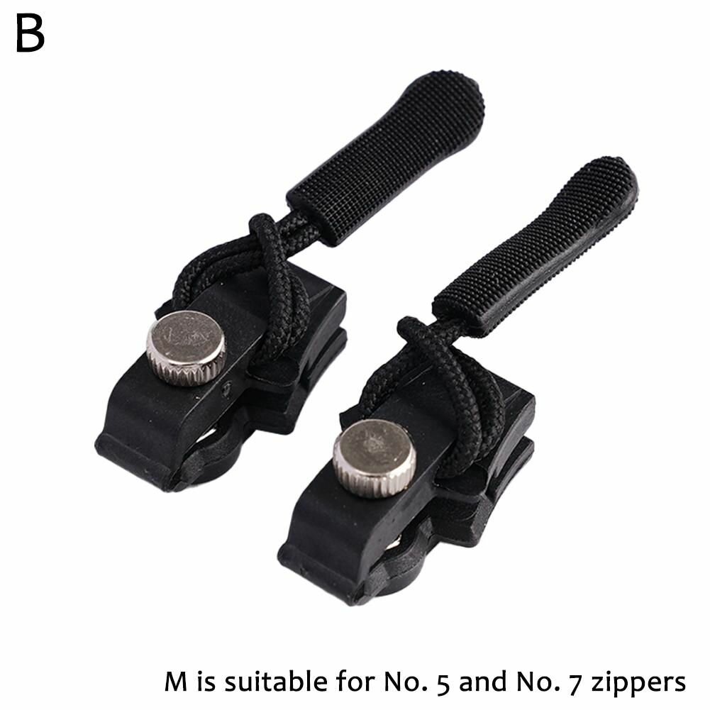 Набор для ремонта молний разных размеров 2шт - S, M, L подходит для №3, №5, №7, №8, №10