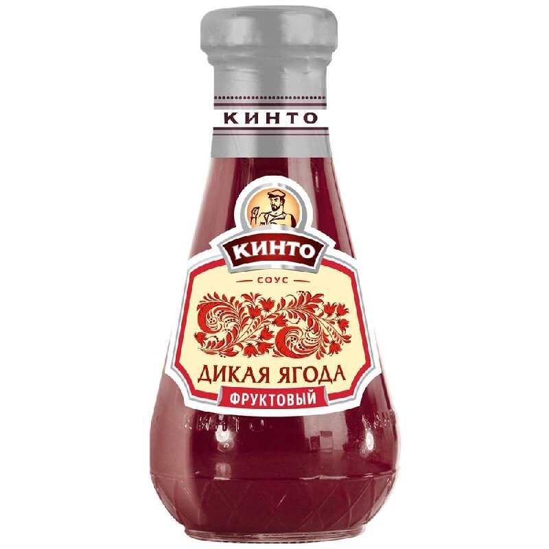Соус кинто Geo collection фруктовый "Дикая Ягода" /стекло/ 305г