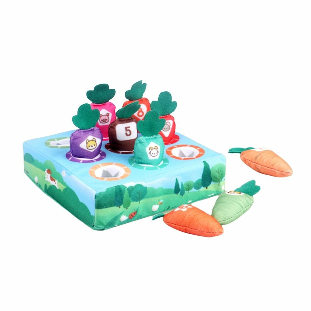 (1 комплект) Игрушка для вытягивания редьки-9 шт.