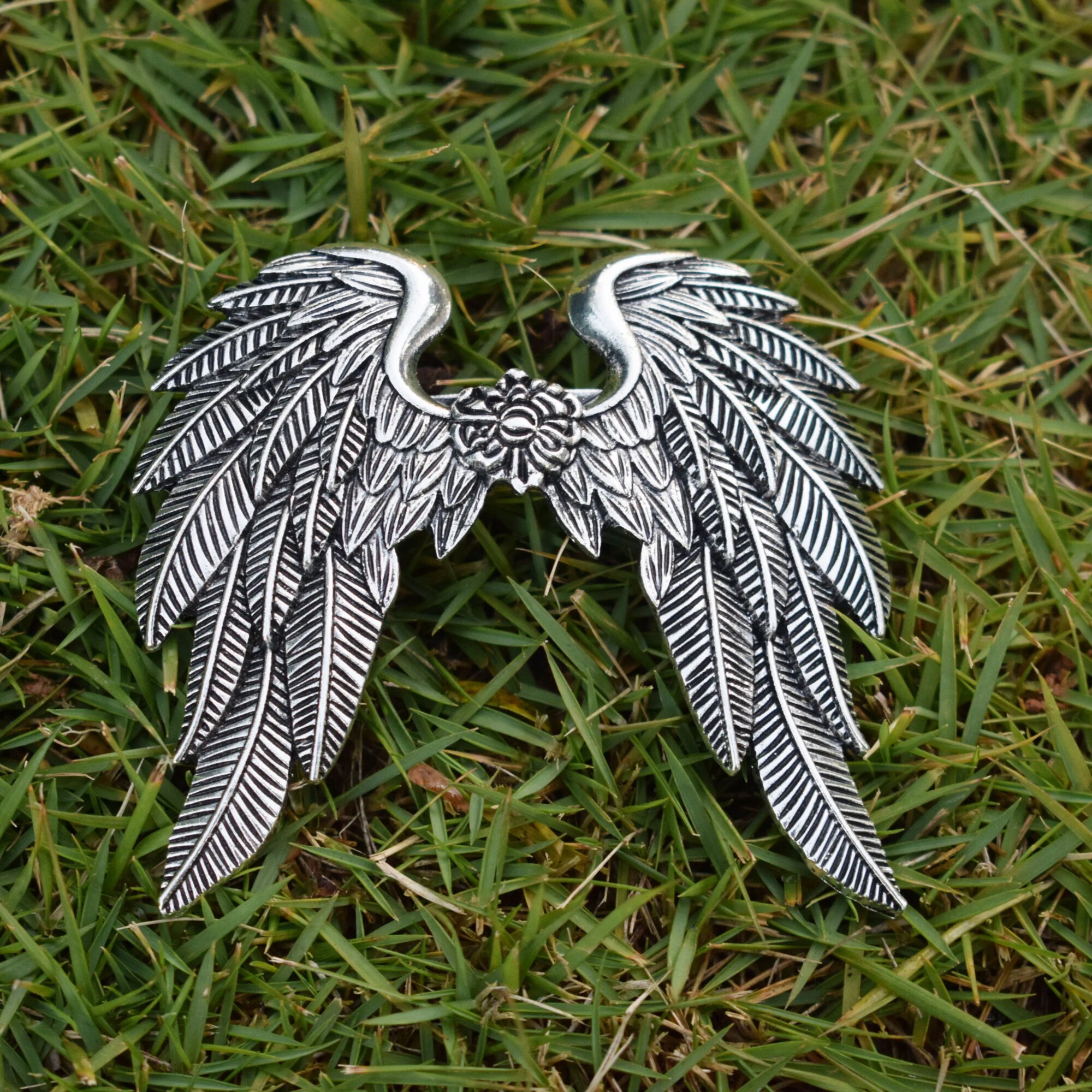 Винтажная заколка для волос в скандинавском стиле с крыльями ангела, заколка для волос с летающим орлом для женщин, друзей, ювелирные изделия в стиле панк, хип-хоп, подарки