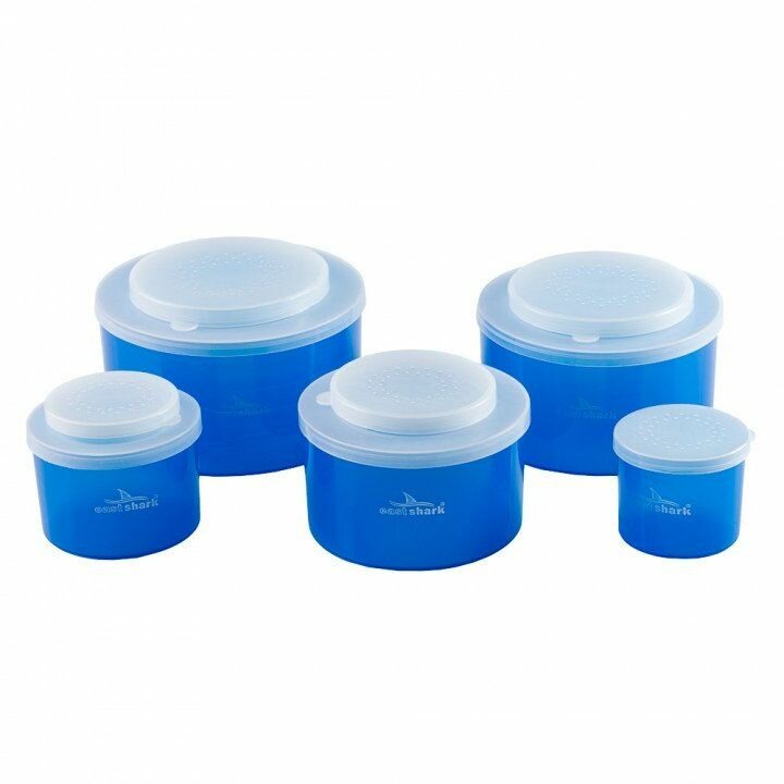 Емкости EastShark для наживки 5 в 1 Bait Set Box, синие