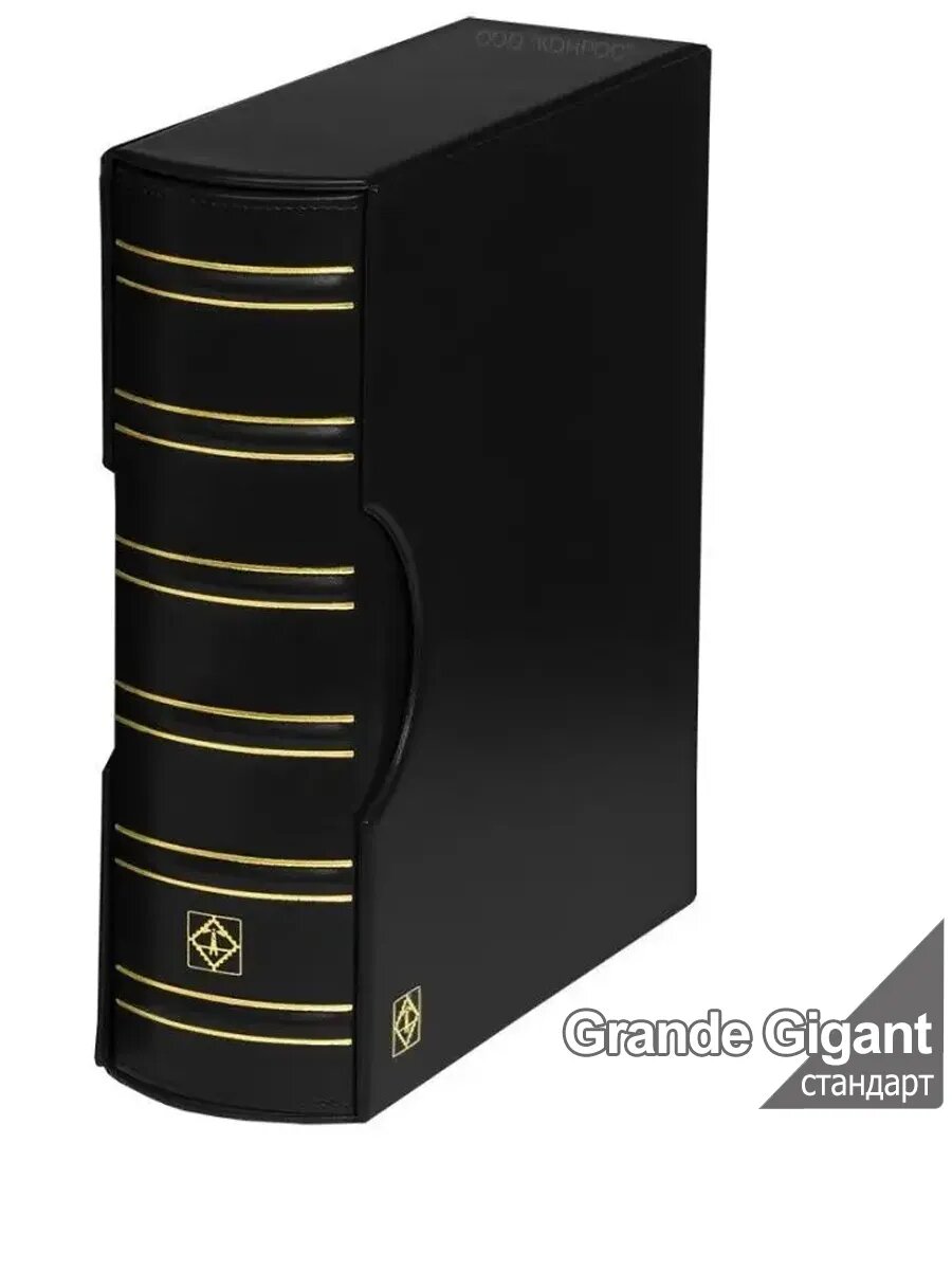 Альбом Classic Grande G для монет и банкнот в футляре, черный. Leuchtturm, #306703