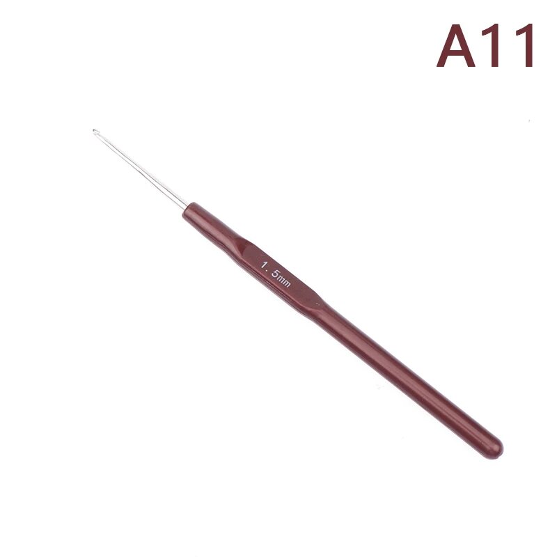 Супертонкий крючок для вязания, 0,5-2,5 мм, микро фотоэлемент для изготовления париков, вязание крючком, инструменты для вязания, набор спиц для вязания