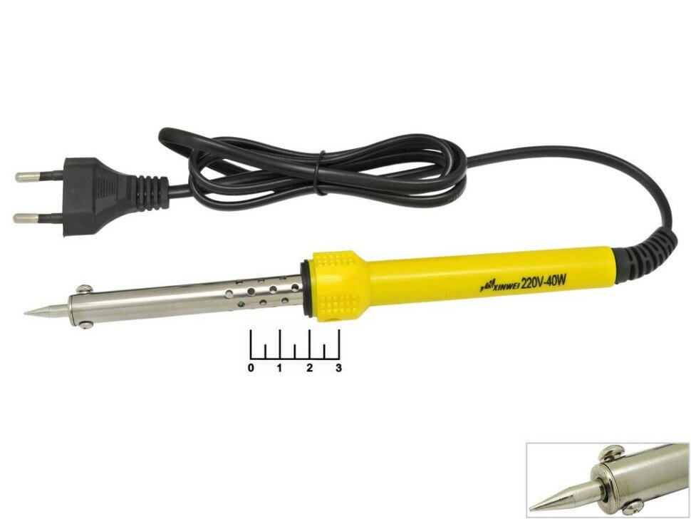 Паяльник 220V 40W TLW-2/ПЭ-40/SI-40/FTY-112