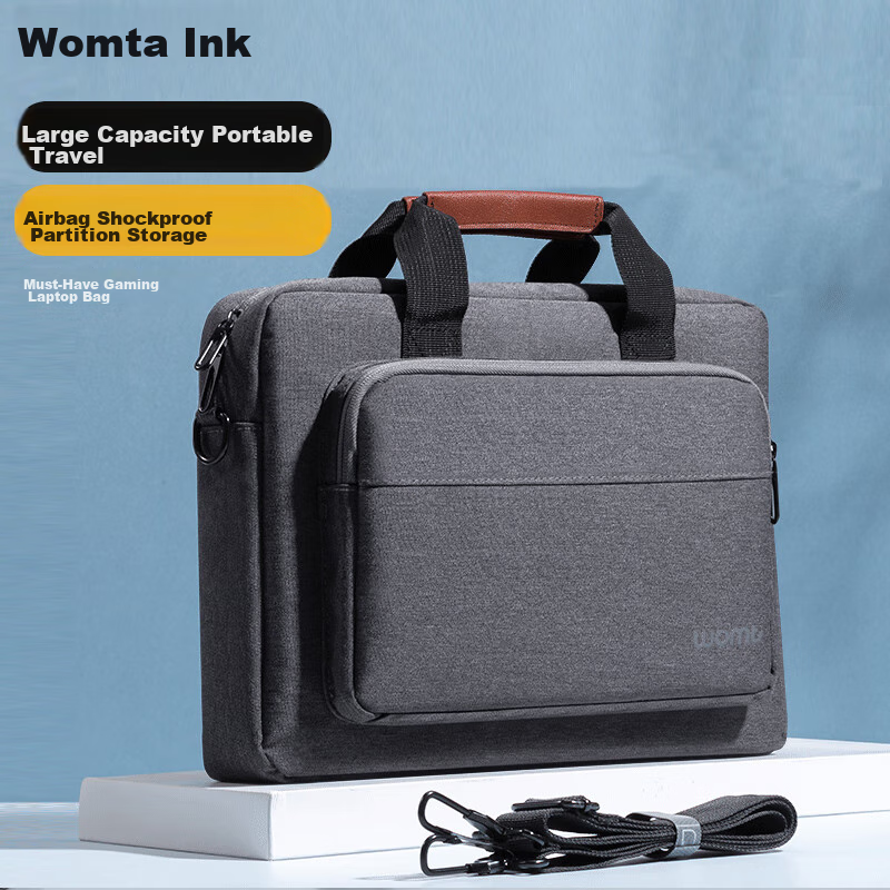 WOMT Wumei Large Capacity Laptop Bag 15.6/16 Inch Handheld Shoulder Bag Compatible with Lenovo Legion, Mechanical Revolution, ASUS TUF Gaming, Dell G Series Gaming Laptops for Men And Women