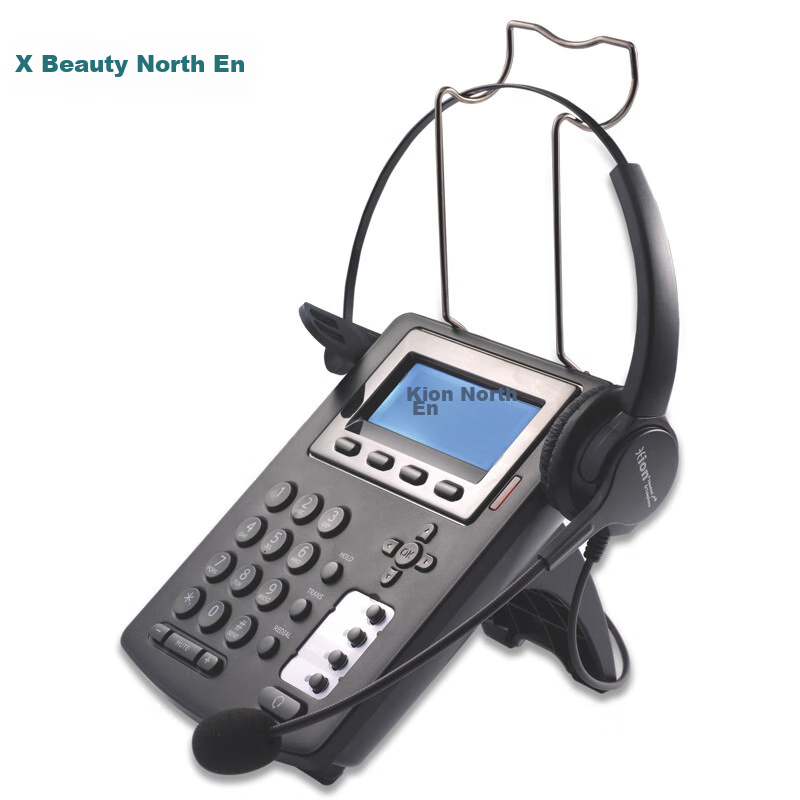 HION S320P IP Phone Headset, Call Center Agent, Customer Service, SIP Network Telephone
