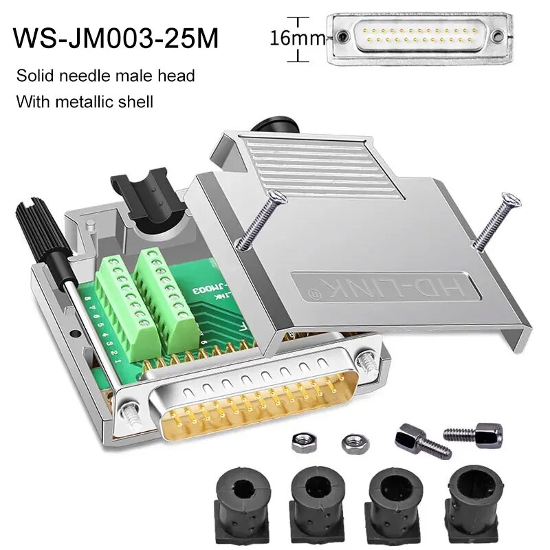 Разъём DB25 Solder SMS