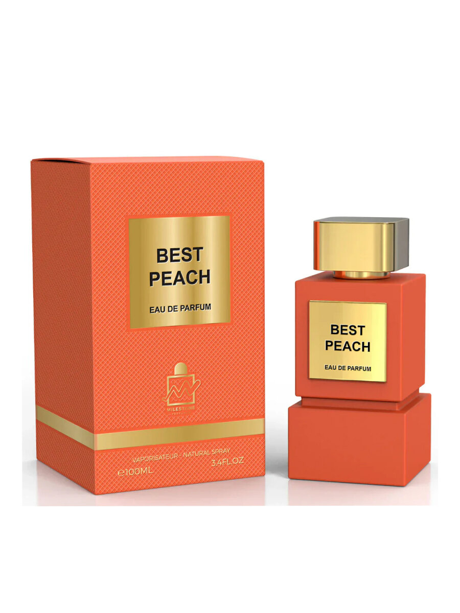 Парфюмерная вода MILESTONE "Best Peach", 100мл, для женщин, фруктовые ноты