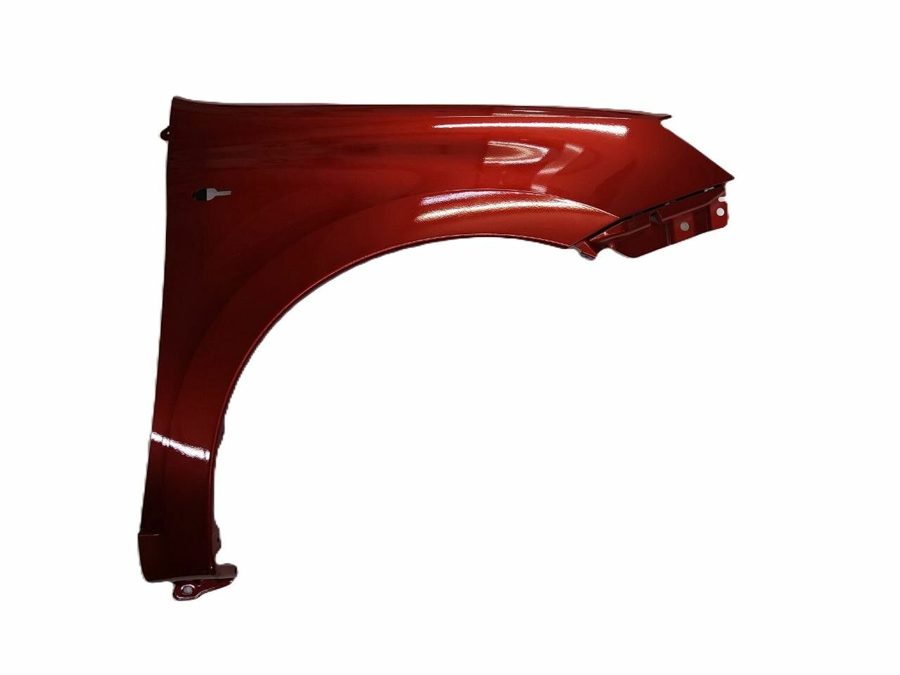 Крыло правое ФЛ гранта 2 с поворотником в цвете "195 Сердолик ", пластиковое
