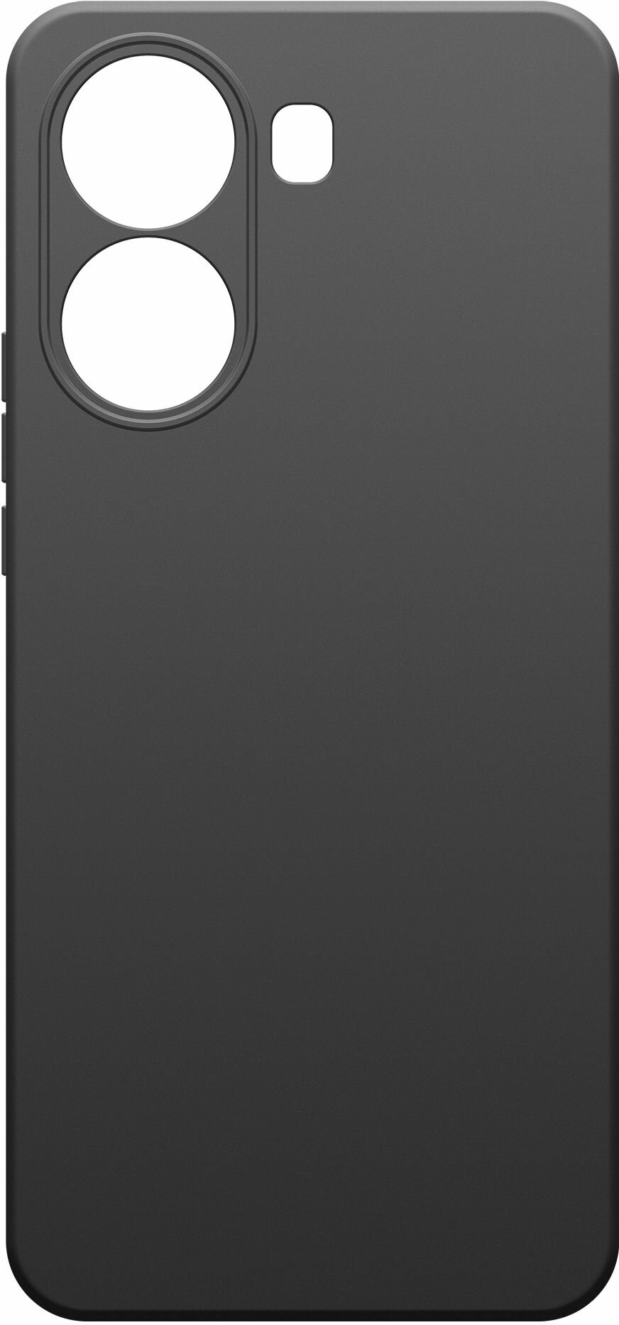 Чехол BoraSCO для Xiaomi Poco X7 Pro 5G Silicone Case черный