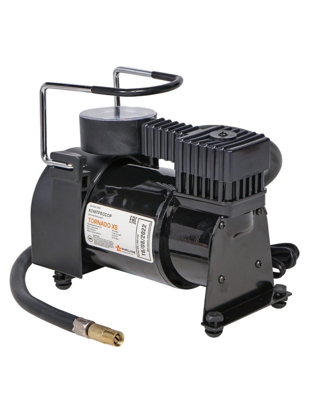 Автомобильный компрессор Airline Tornado 30 л/мин 7 атм