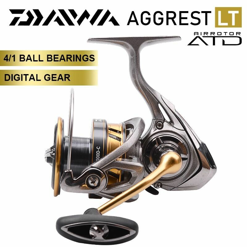 Катушка спиннинговая безынерционная DAIWA AGGREST LT 4000-CHX