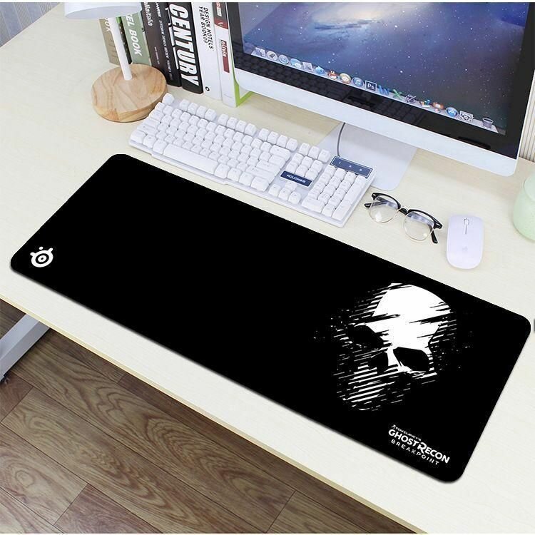 SteelSeries QcK Edge, средний игровой противоскользящий прочный коврик для мыши, 1 шт.