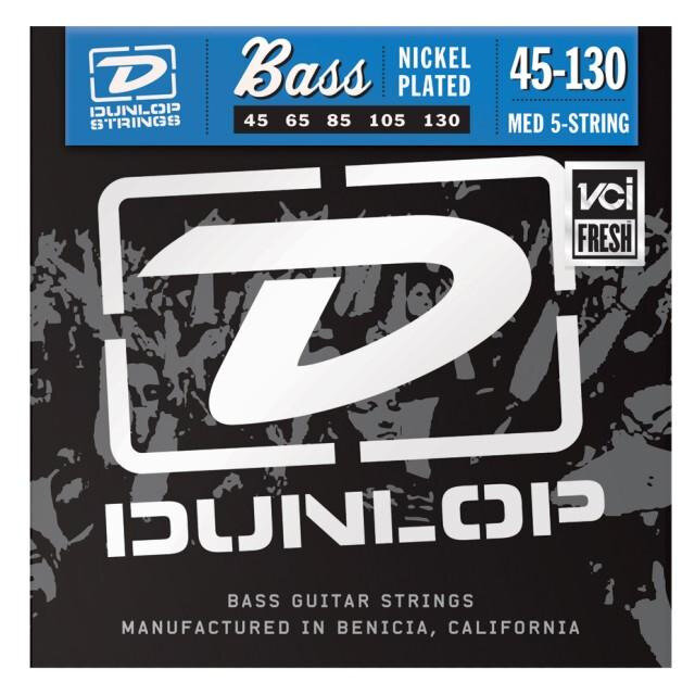 Струны для бас-гитары Dunlop DBN45130