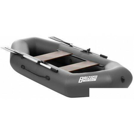 Гребная лодка Тонар Бриз 240 (серый)
