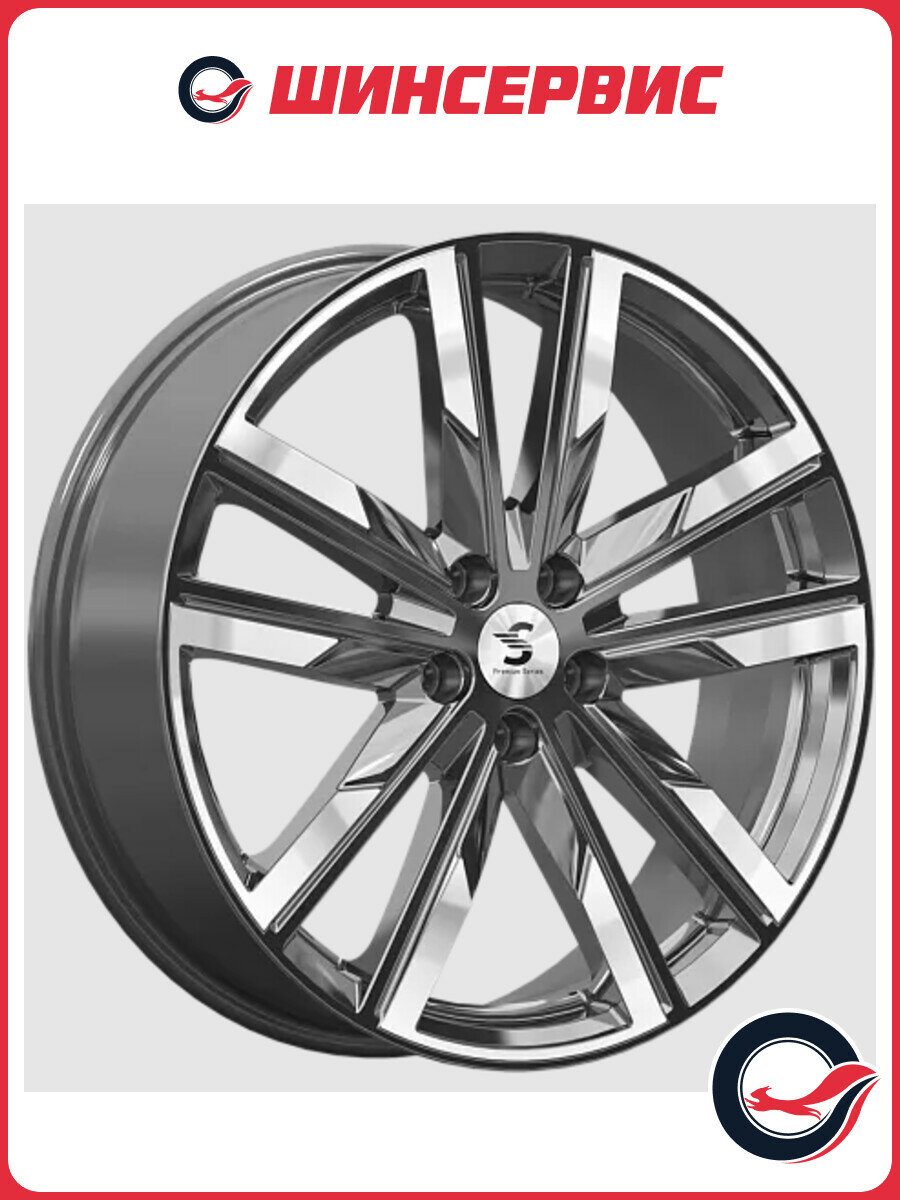 Литой колесный диск Premium Series КР014 Tiguan R20x8.0J 5x112 ET41 ЦО57.1 для автомобиля