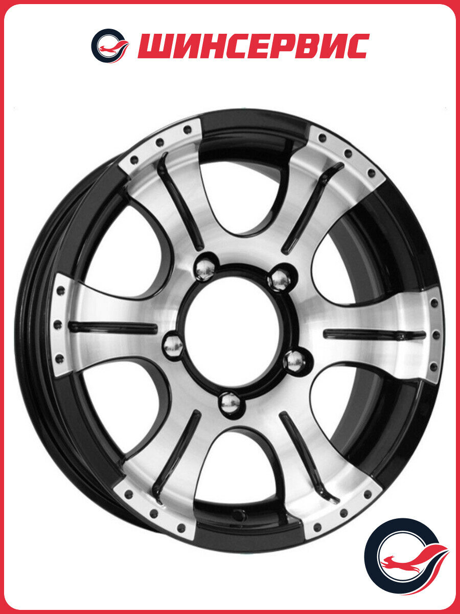 Литой диск КиК Байконур R15x7.0J 5x139.7 ET20 ЦО108.5