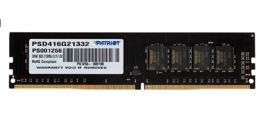 Оперативная память Patriot Signature PSD416G21332 16 ГБ