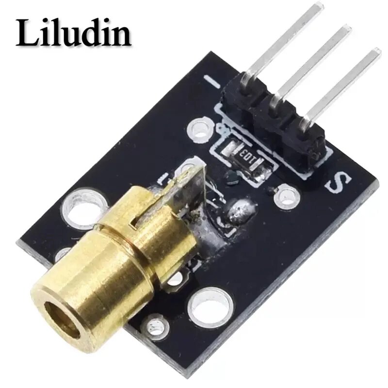 Лазерный датчик KY-008 Liludin 650 нм красный 5В 5PCS