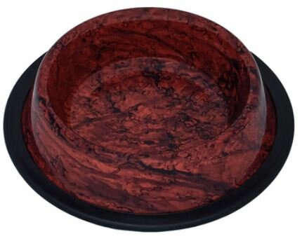 TAPPI Миска с нескользящим покрытием "Катора", красный гранит, 235мл