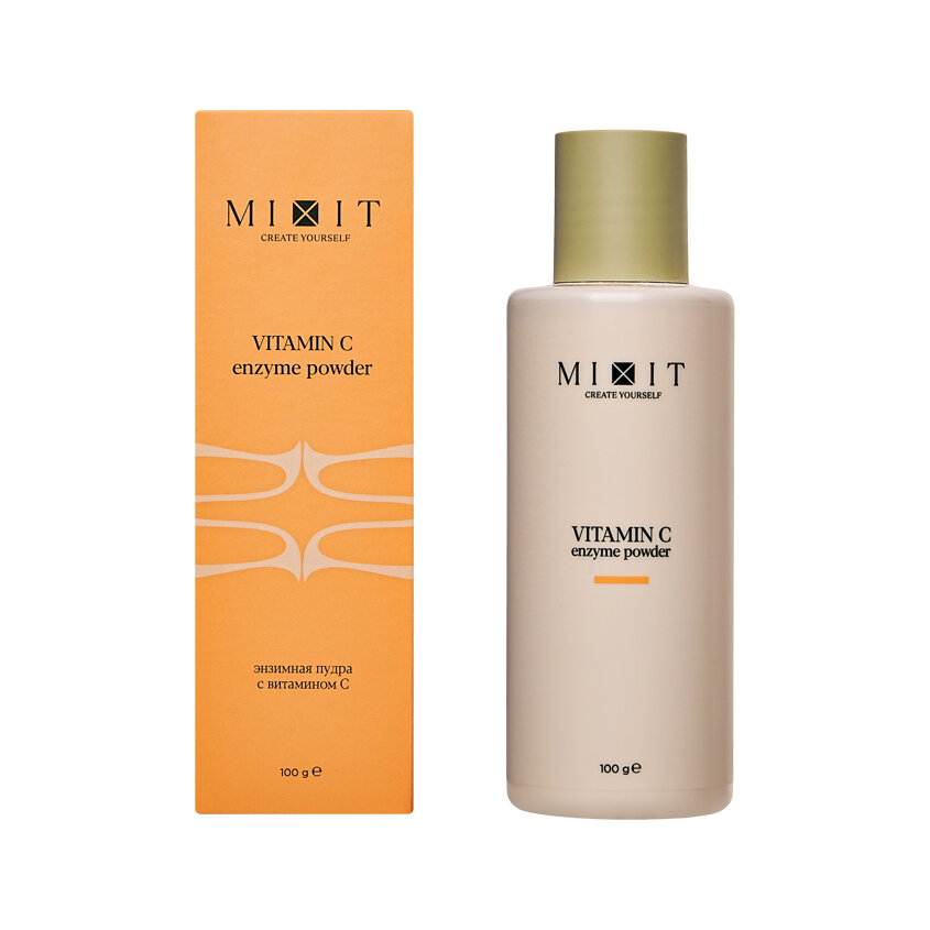 Энзимная пудра для умывания MIXIT с витамином C (для всех типов кожи) 100 г