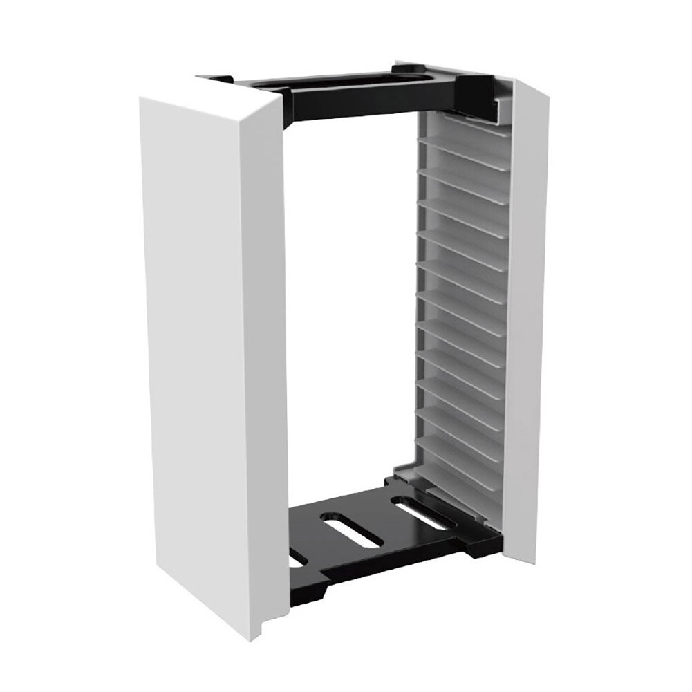 Подставка для хранения игровых карт, стойка для дисков, полка для CD-кейсов, штабелируемая стойка, однослойная конструкция.