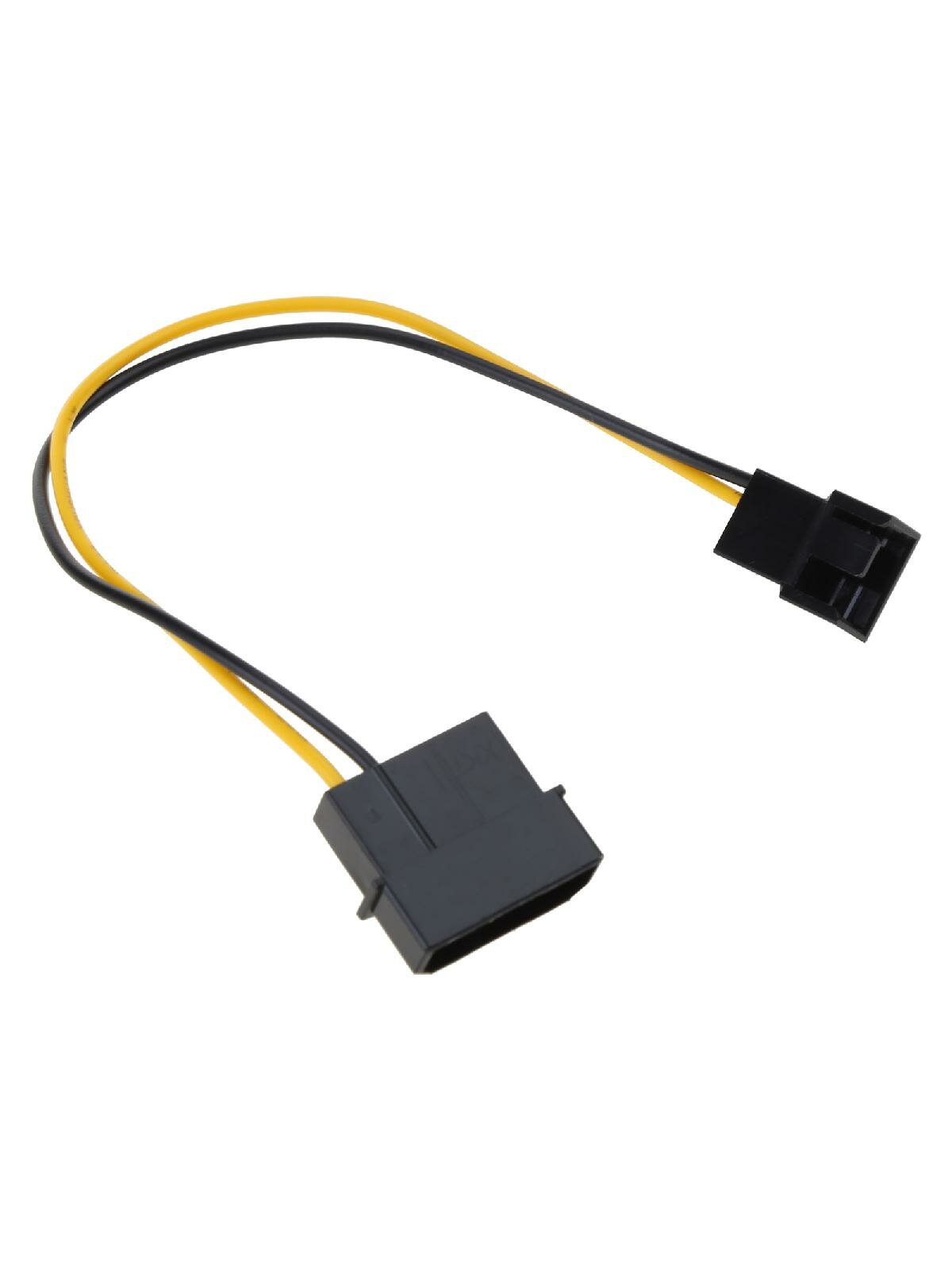 CPU Chasis Case Fan Power Connector Data Cable Adapter For 4-Pin Molex IDE to 3-Pin a Regular Molex IDE Power Connector