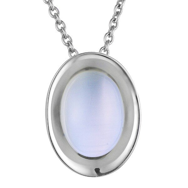 Подвеска, серебро, 925 проба, кошачий глаз