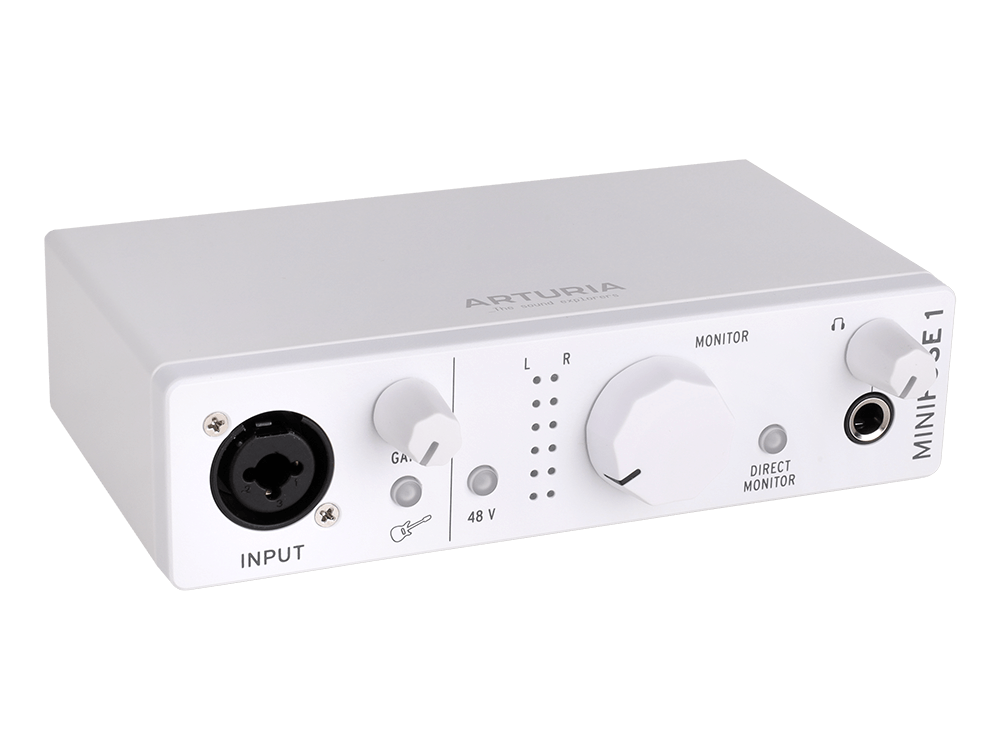 Arturia MiniFuse 1 White - USB Аудиоинтерфейс