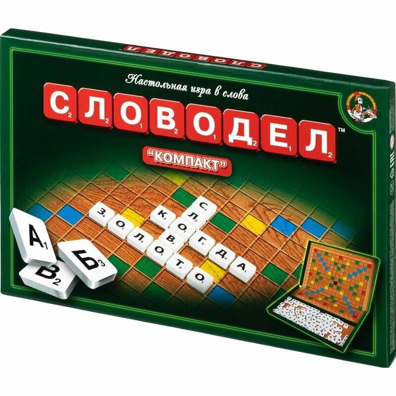 Игра Словодел, компакт,01357