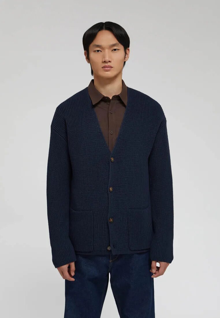 Кардиган с шерстью